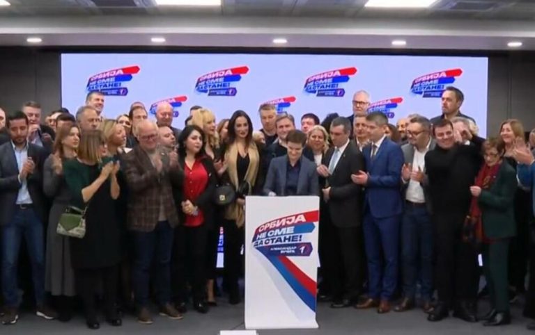 Brnabić: DOBRO DOŠLI NA SLAVLJE! SNS 47,1 ODSTO - Za sada 131 poslanik u Parlamentu! Beograd se ...